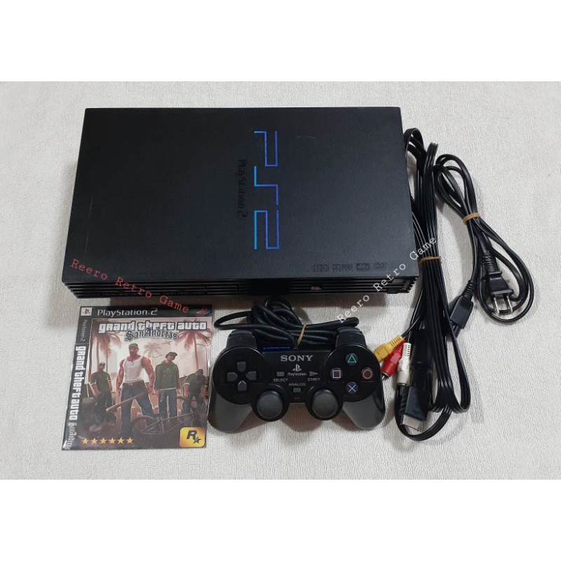 พิเศษ!! แถมเซฟของแท้ให้ด้วยครับ เครื่อง Playstation 2 (Ps2) แปลงแล้ว ...