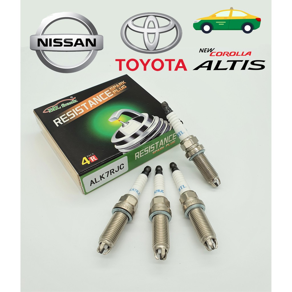 ALK7RJC 3เขี้ยว Spark plugs BTL บีทีแอล หัวเทียนเข็ม (แพ็ค 4 หัว ...