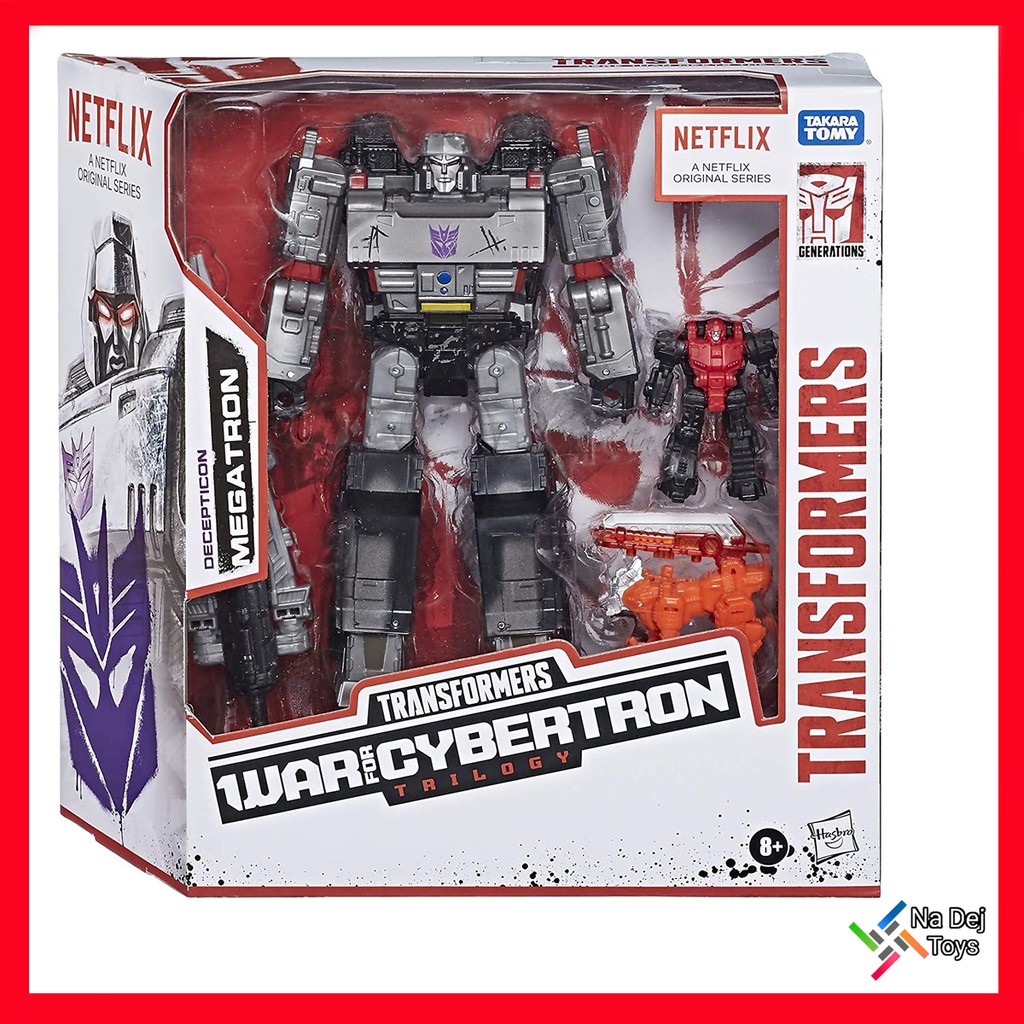 Transformers: WFC Siege Netflix Megatron Voyager Class หุ่นยนต์ ทรานส์ฟอร์มเมอร์ส ซีจ เน็ตฟลิก ...