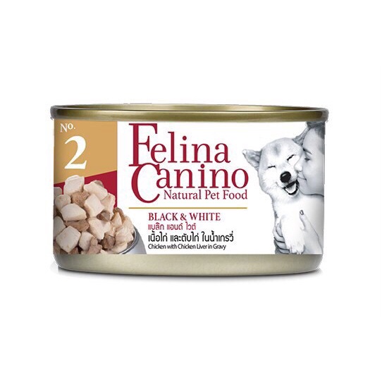 Pimsuk [12 กระป๋อง] Felina Canino Dog (เฟลินา คานิโน) อาหารเปียกสำหรับ ...