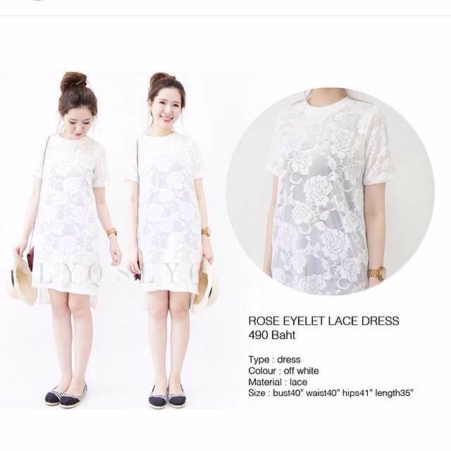 NEW LACE DRESS | Shopee Thailand
