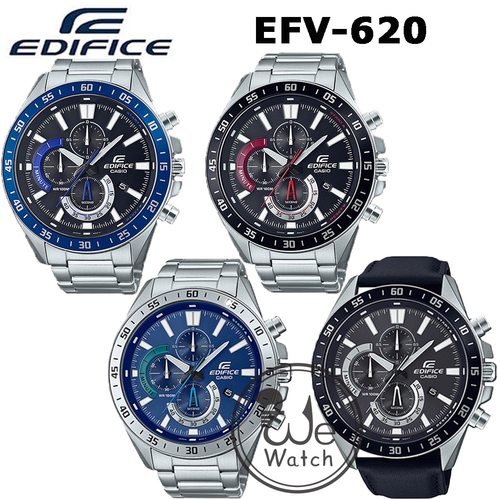 CASIO Edifice ของแท้ รุ่น EFR-620D EFR-620L พร้อมกันและรับประกัน CMG 1 ...