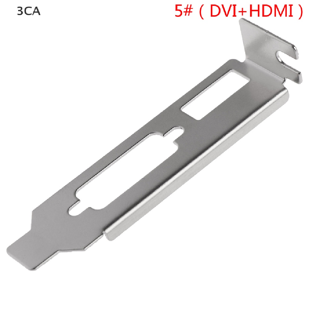3CA Low Profile Bracket Adapter DVI HDMI VGA Port For Half Height ...