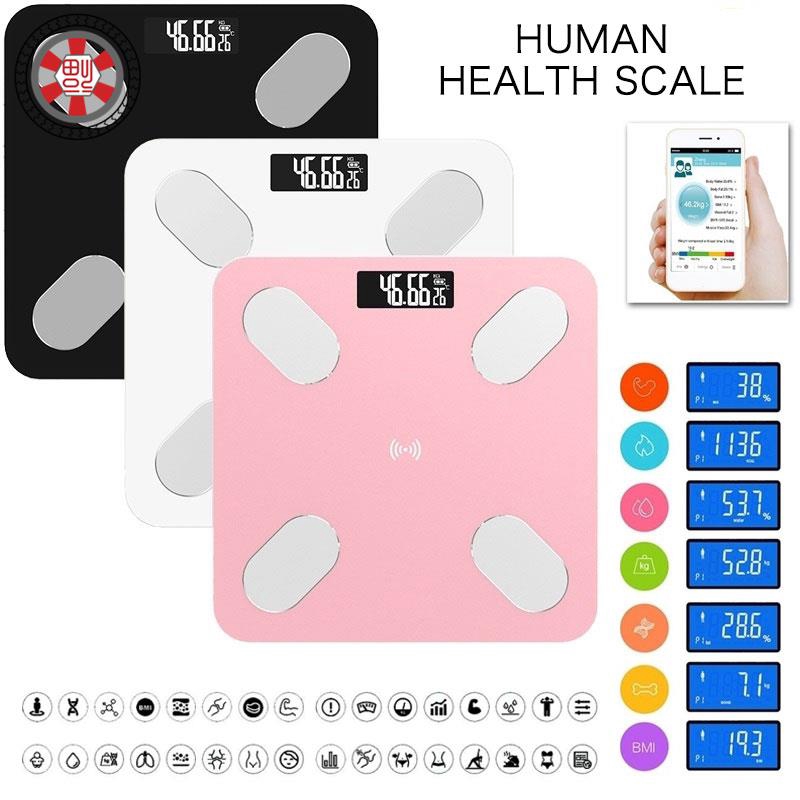 Electronic Scales Body Fat Scale Bluetooth Healthy Muscle Rate ...