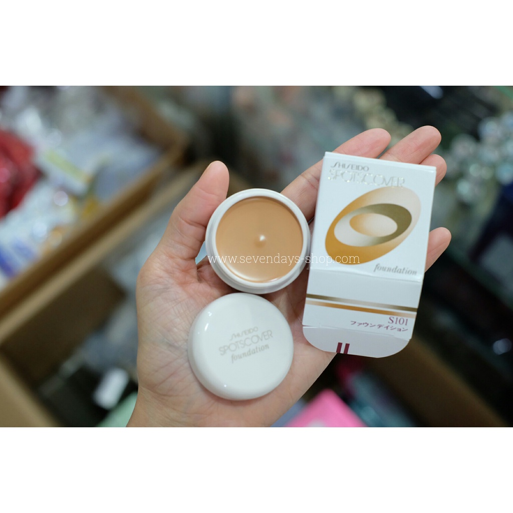 Shiseido Spots Cover Foundation เบอร์ S101 | Shopee Thailand