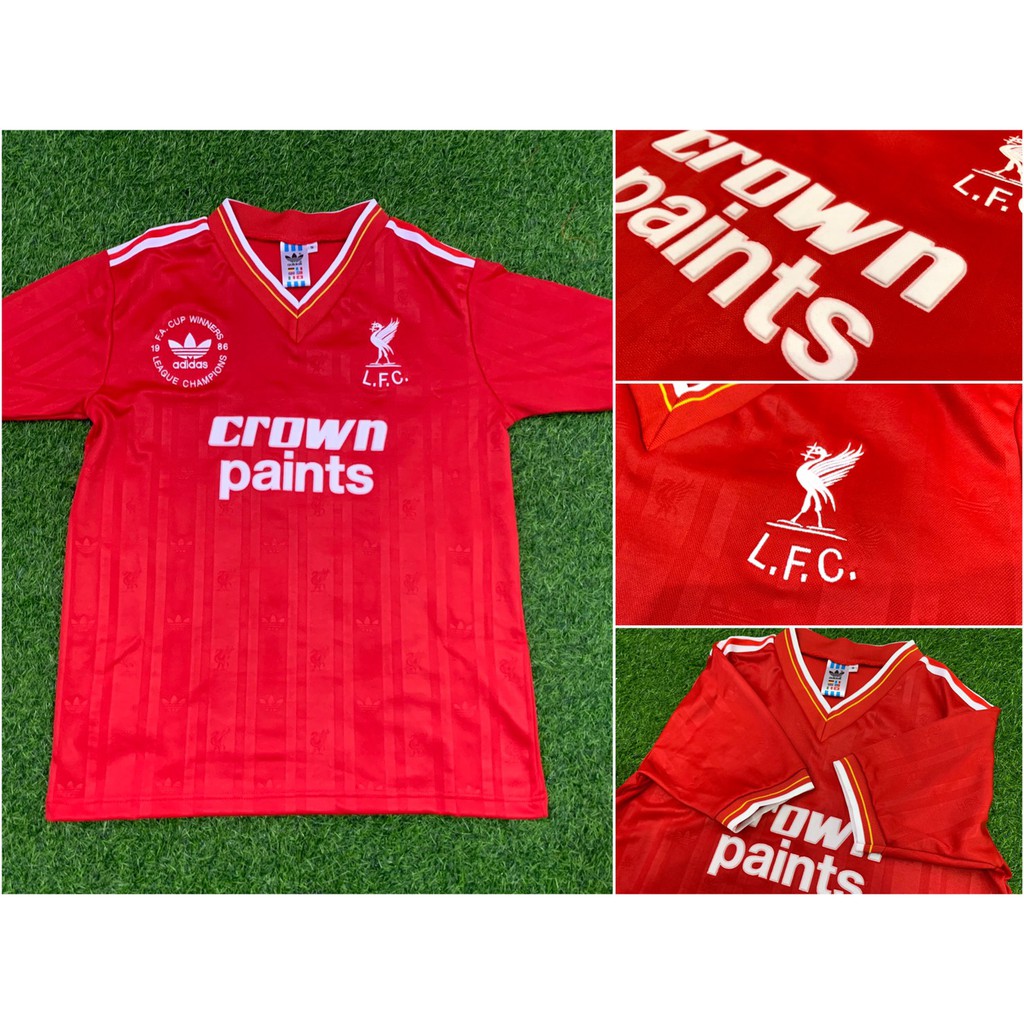 เสื้อลิเวอร์พูล 1985 ( Liverpool Home 1985-86 F.A.CUP WINNERS ...
