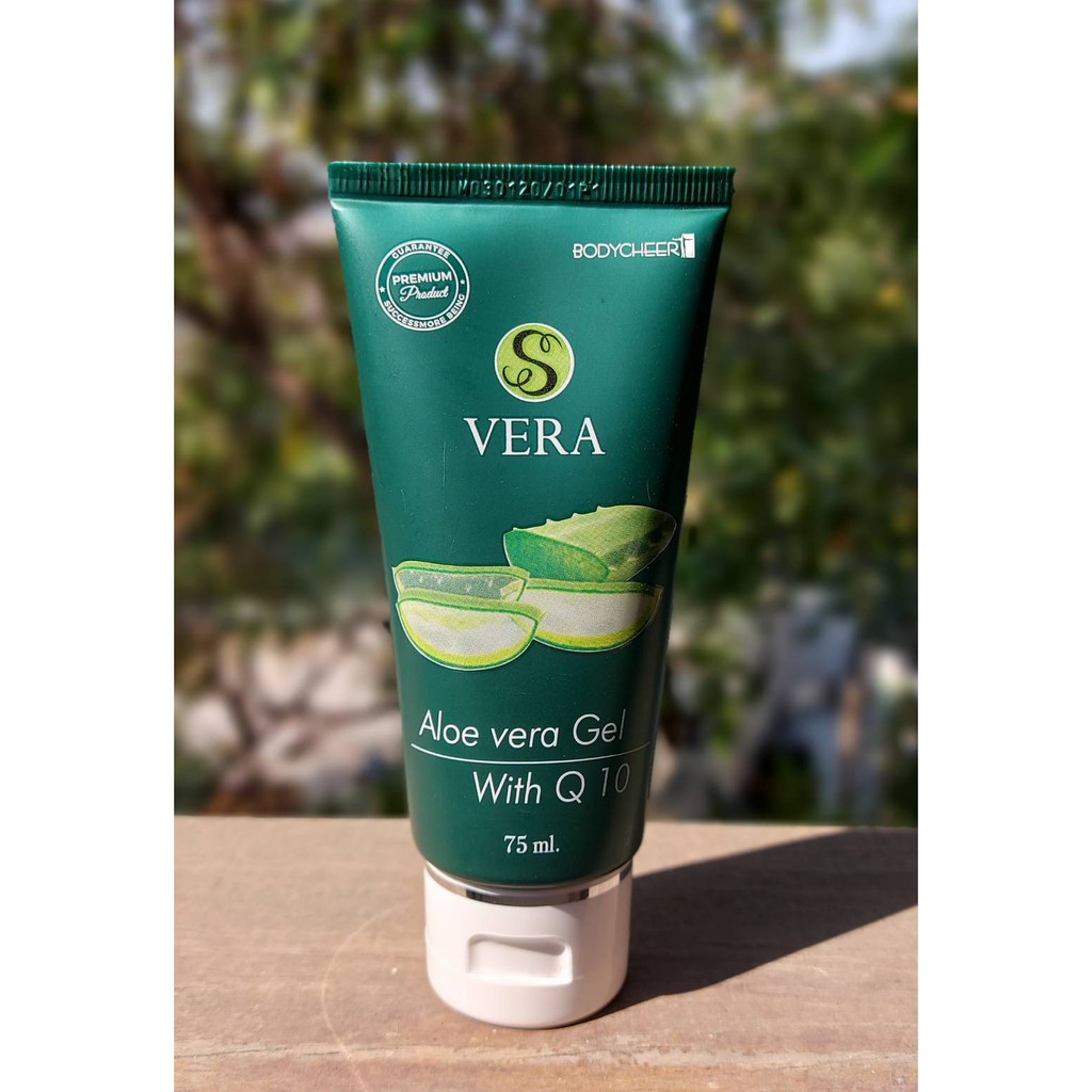 S Vera Gel เจลว่าน สุดยอดแห่งการรักษาและบำรุงผิว ผสม Q10 จำนวน 1 หลอด ...