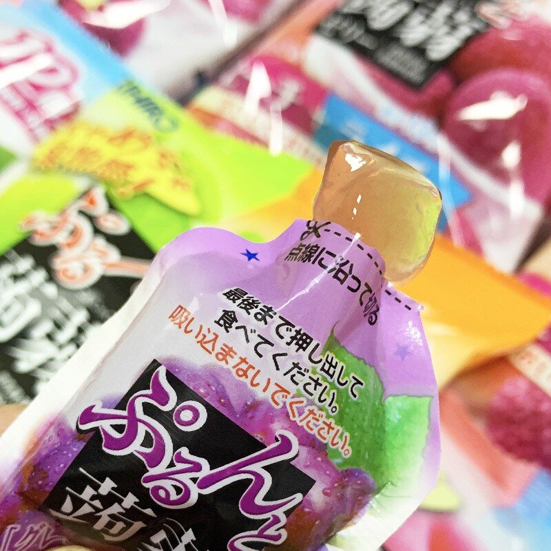 ญี่ปุ่น 100% ORIHIRO Jelly เยลลี่บุกรสผลไม้ ทานแล้วไม่อ้วน อิ่มนาน แคล ...