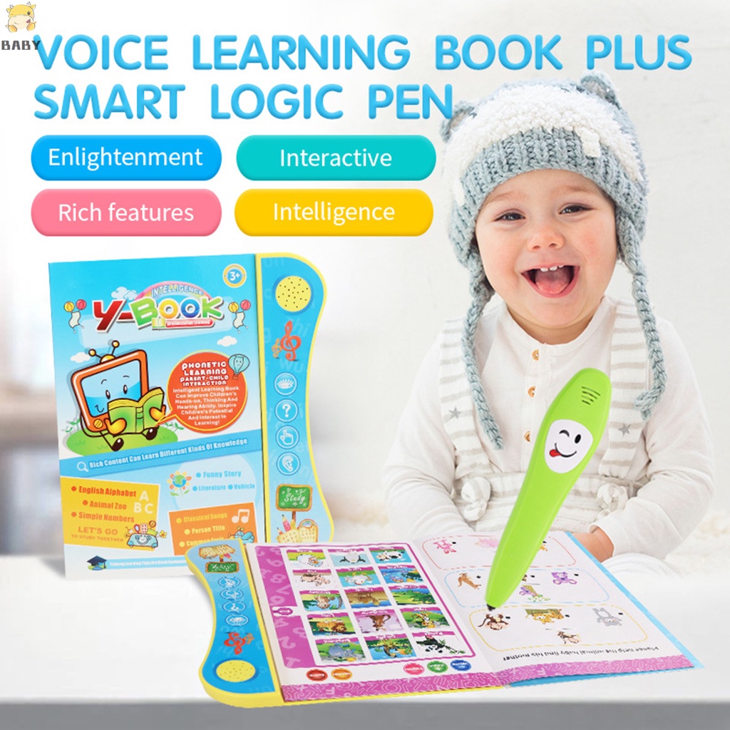 Smart Talking Book for Kids Early Learning Development Leaning Machine ...