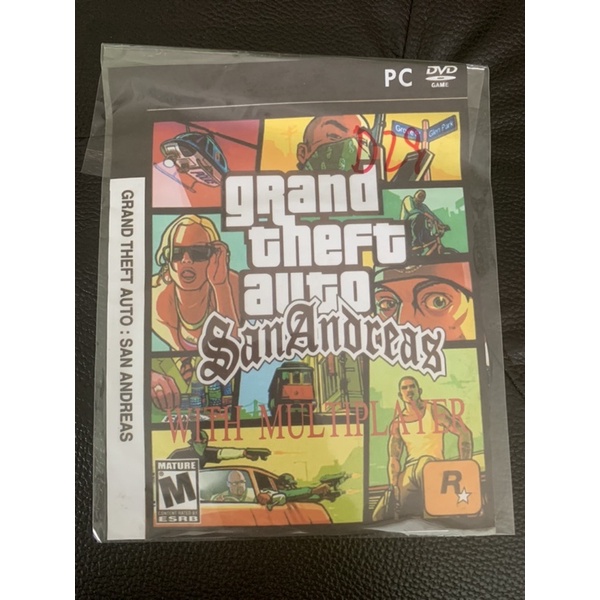 DVD game - grand Theft auto San Andreas | Shopee Thailand