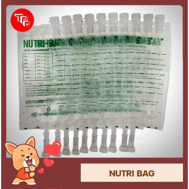 Nutri-Bag ถุงใส่อาหาร แพ็ค 100 ชิ้น | Shopee Thailand