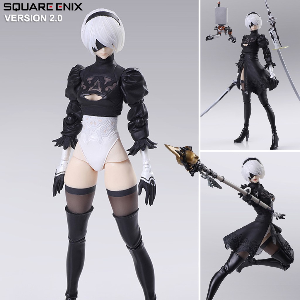 Figma งานแท้ Original Figure Square Enix Bring Arts จากเกม Game NieR Automata เนียร์ ออโตมาตา 2B ...
