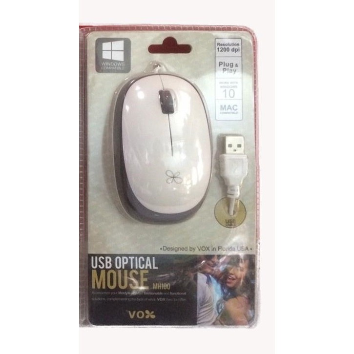 Mouse แบบสาย usb MH100 ย่อห้อ VOX | Shopee Thailand