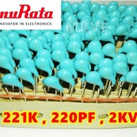 (10ตัว) 221K , 220PF , 1KV 2KV Ceramic Capacitor เซรามิค คาปาซิเตอร์ | Shopee Thailand