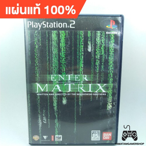 (2แผ่น)The Matrix: Enter the Matrix PS2 แผ่นเกมแท้ps2 แผ่นเพล2หายาก ...
