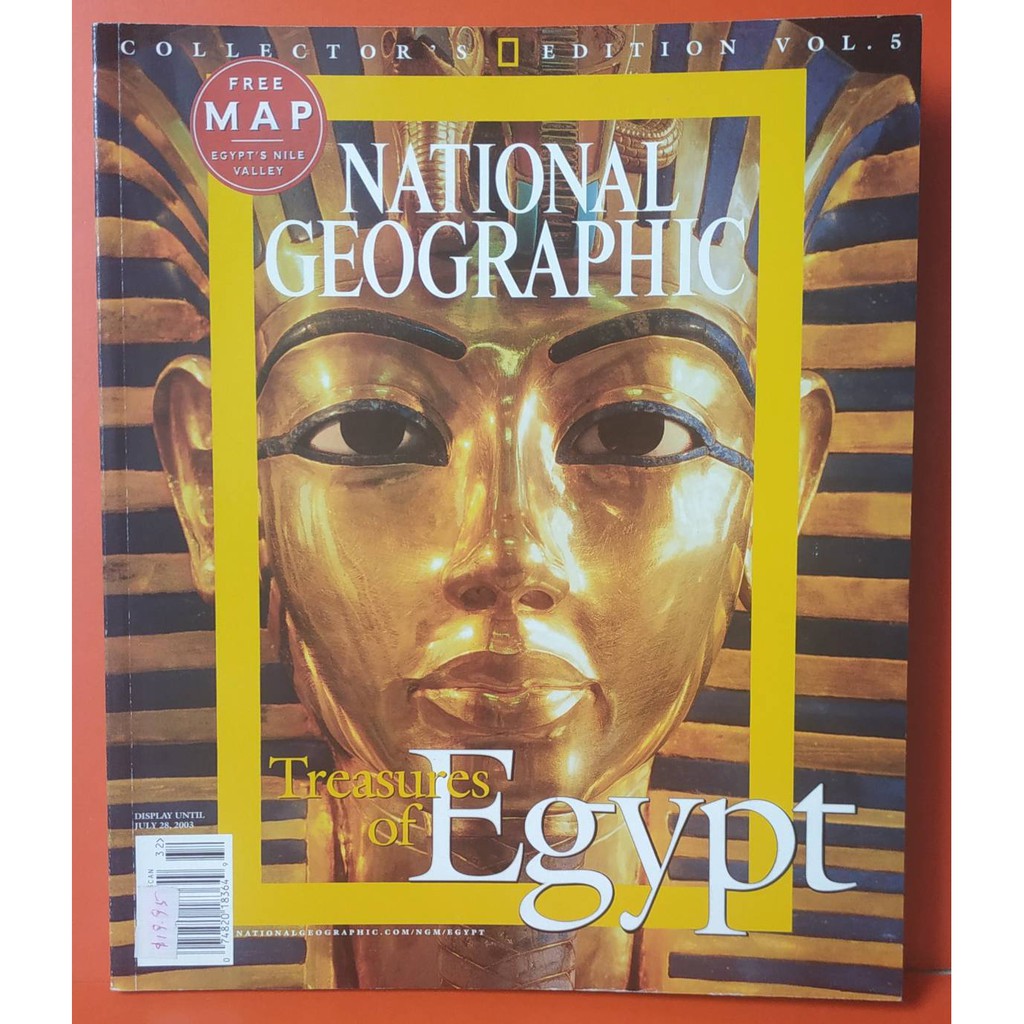 หนังสือภาพ NATIONAL GEOGRAPHIC Treasures of Egypt | Shopee Thailand