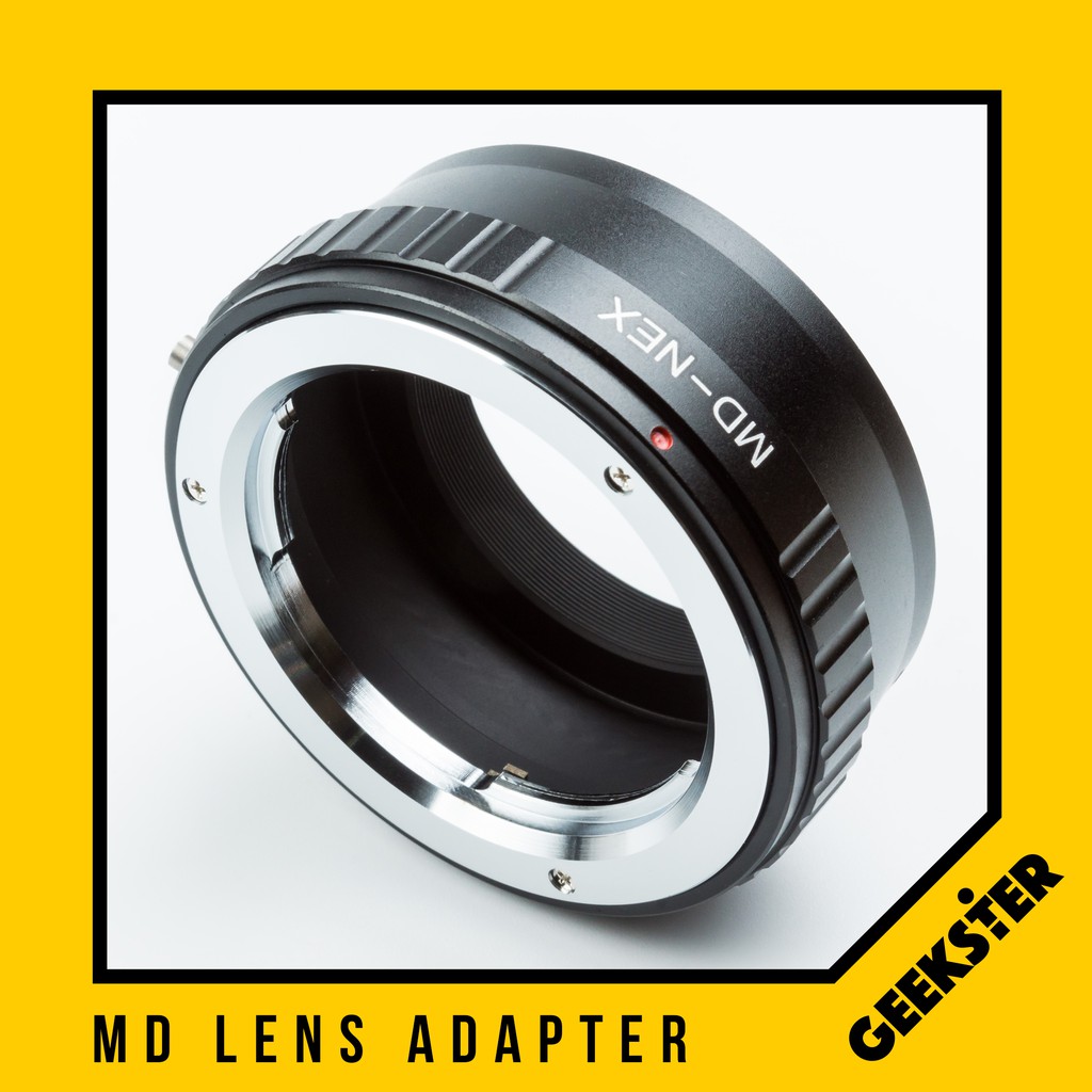 เมาท์แปลง MD Mount Lens Adapter ( MINOLTA MD ) ( MD-FX / MD-NEX / MD ...