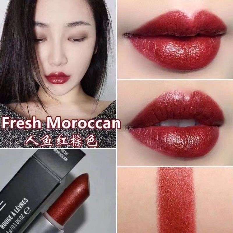 MAC Frost Lipstick #309 Fresh Moroccan | Shopee Thailand