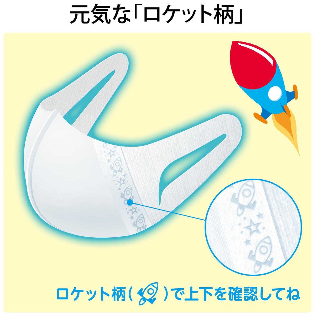 Unicharm Super 3D Mask หน้ากากอนามัยสำหรับเด็ก | Shopee Thailand
