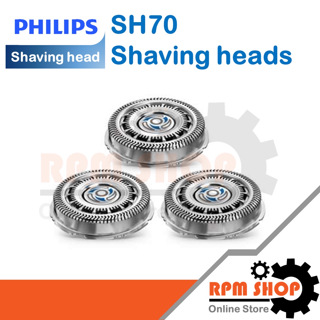 SH70 Philips Shaving heads Service packอะไหล่แท้ Philipsสำหรับเครื่อง ...