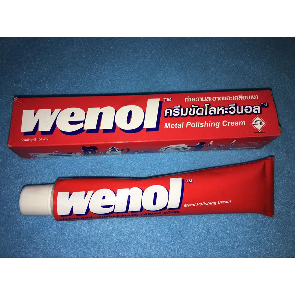 คีมขัดโลหะ Wenol (CR101) ขนาด 100 g ใช้ทำความสะอาดเคลือบเงา | Shopee ...