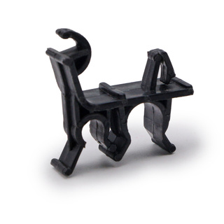 พลาสติก รับเหล็กค้ำฝากระโปรงหน้า สีดำ 1 ชิ้น Isuzu,Chevrolet Truck Faster-Z KB KBZ 2000 ปี ...