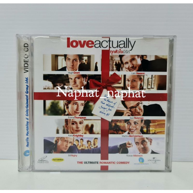 VCD : loveactually ทุกหัวใจมีรัก (ลิขสิทธิ์แท้) | Shopee Thailand