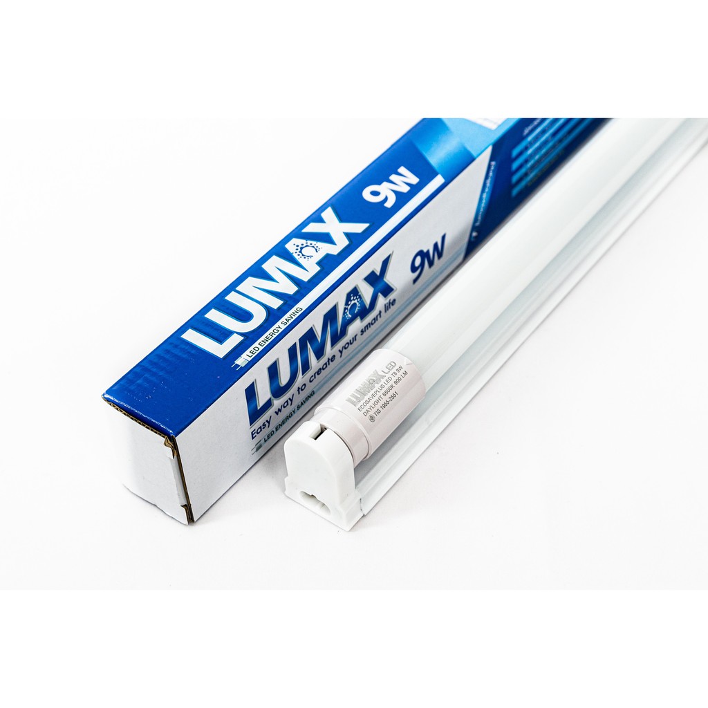 ชุดหลอด LED T8 LED SET 9W / 18W LUMAX | Shopee Thailand
