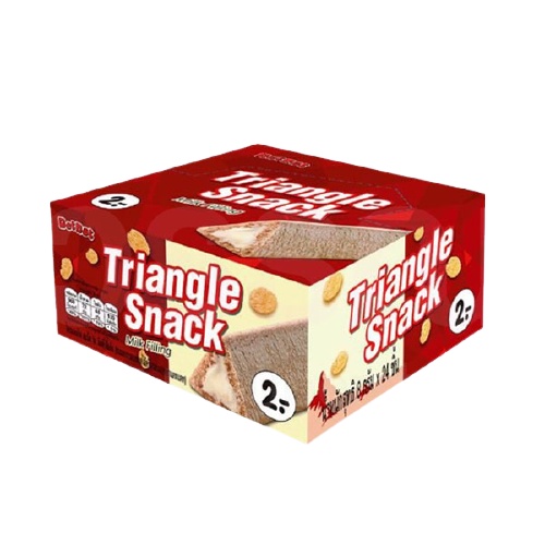 Triangle Snack Chocolate /Milk (แพ็ค 24 ชิ้น) | Shopee Thailand