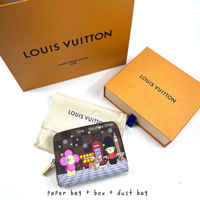 New Louis Vuitton Mini Zippy Wallet | Shopee Thailand
