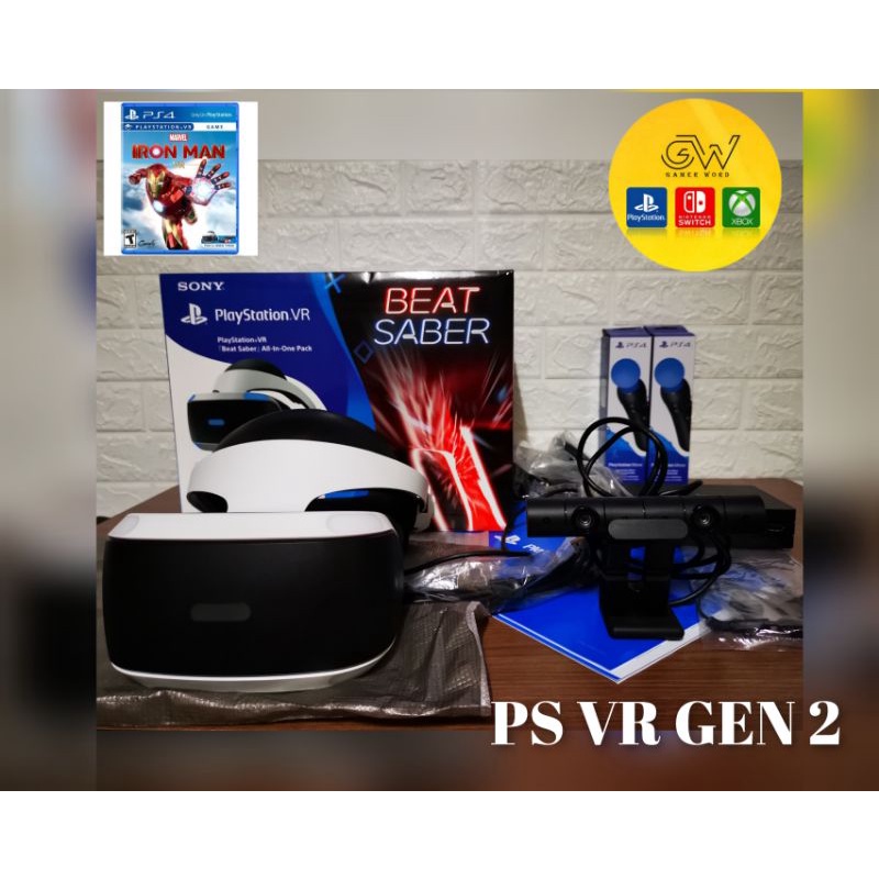ขาย PS VR GEN2 Ps4 อุปกรณ์ครบ พร้อมเล่น พร้อมส่ง!!! | Shopee Thailand