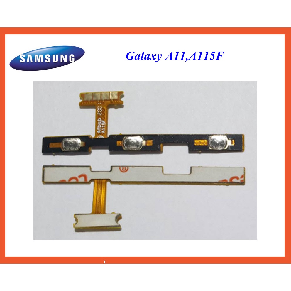 สายแพรชุดปุ่มกด Pwr.on-off+Vol. Samsung Galaxy A11,A115F | Shopee Thailand
