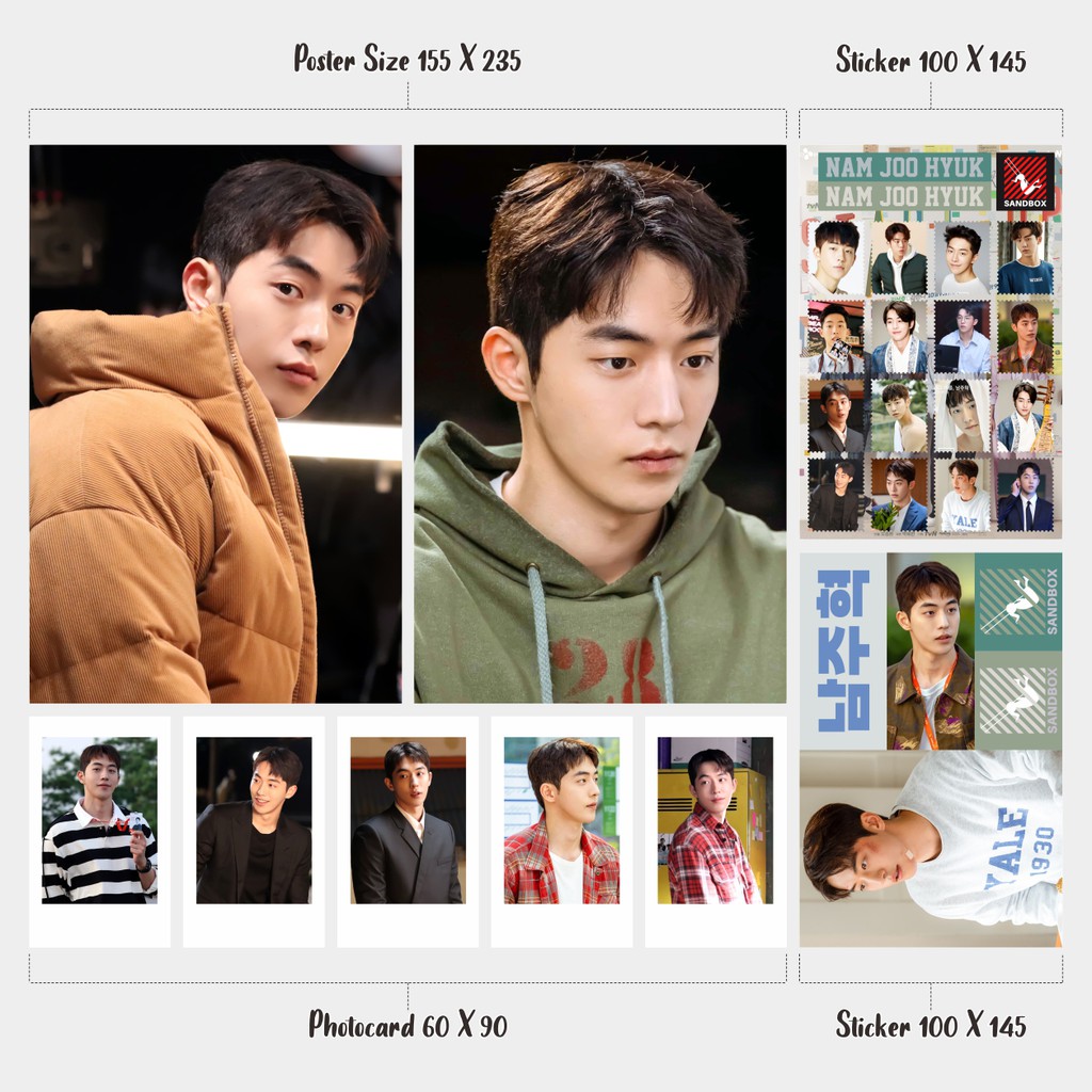 Fankit Nam Joo Hyuk Nam Do San Kim Seon Ho Han Ji Pyeong Actor Drakor ...