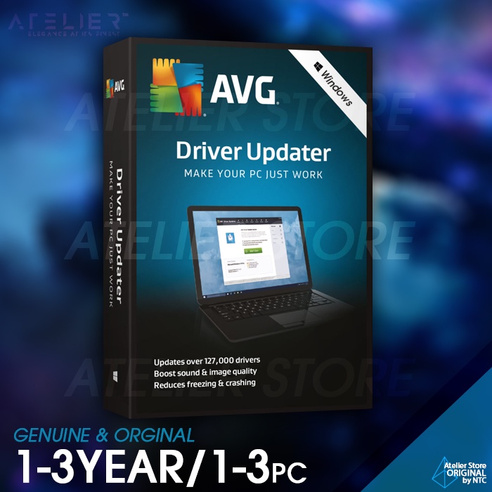 AVG Driver Updater / 1-3 ปี/ 1-3 เครื่อง | Shopee Thailand