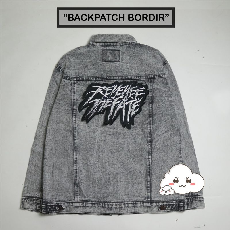 คุณภาพระดับพรีเมียม RTF ปัก Backpatch/Metal Revenge Thefate Back Patch ...