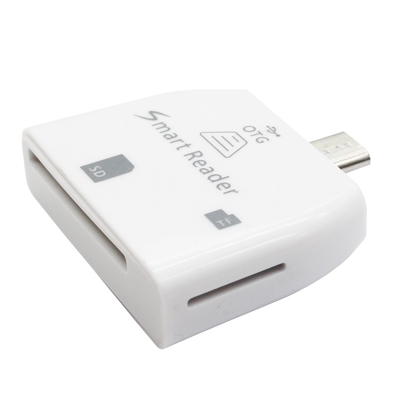 USB Smart Card Reader adapter for OTG Smartphone | Shopee Thailand