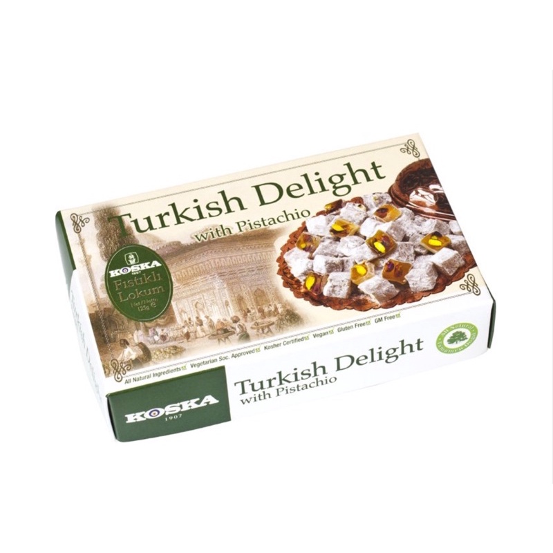 Turkish Delight ขนมเตอร์กิช ดีไลท์ ขนาด 125 กรัม พร้อมจัดส่ง | Shopee ...