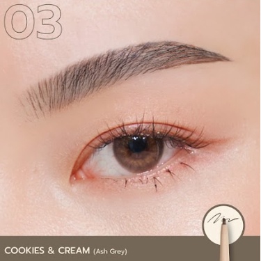 Charmiss Cosmetics Brookie Brow Slim Pencil ดินสอเขียนคิ้วแบบออโต้สลิม ...