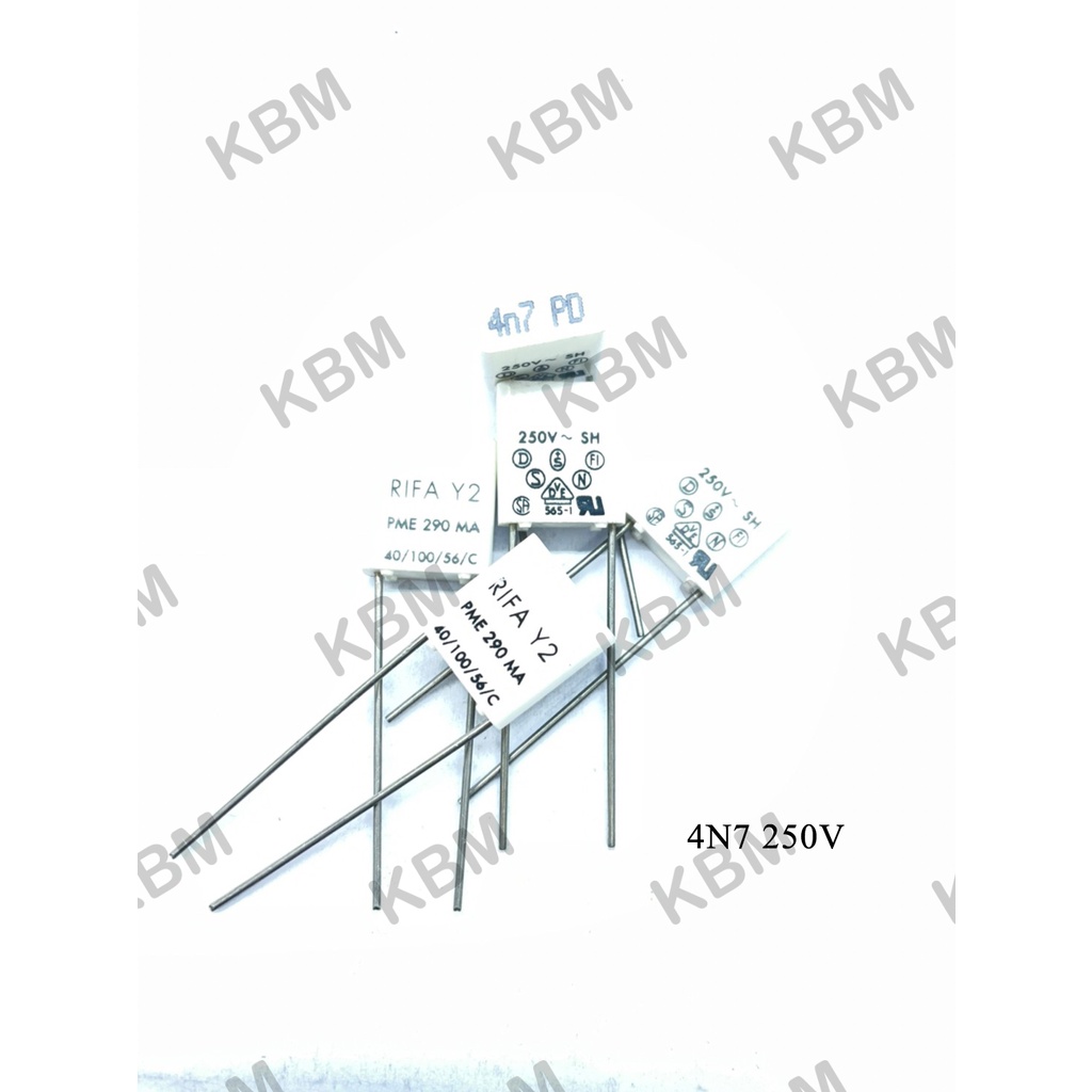 Capacitor (คาปาซิเตอร์)472(0.00047) 100V 250V 560V 1800V 2KV 3KV ...