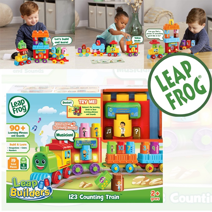 รถไฟ LeapFrog LeapBuilders 123 Counting Train, Multicolor ราคา 1,290 ...