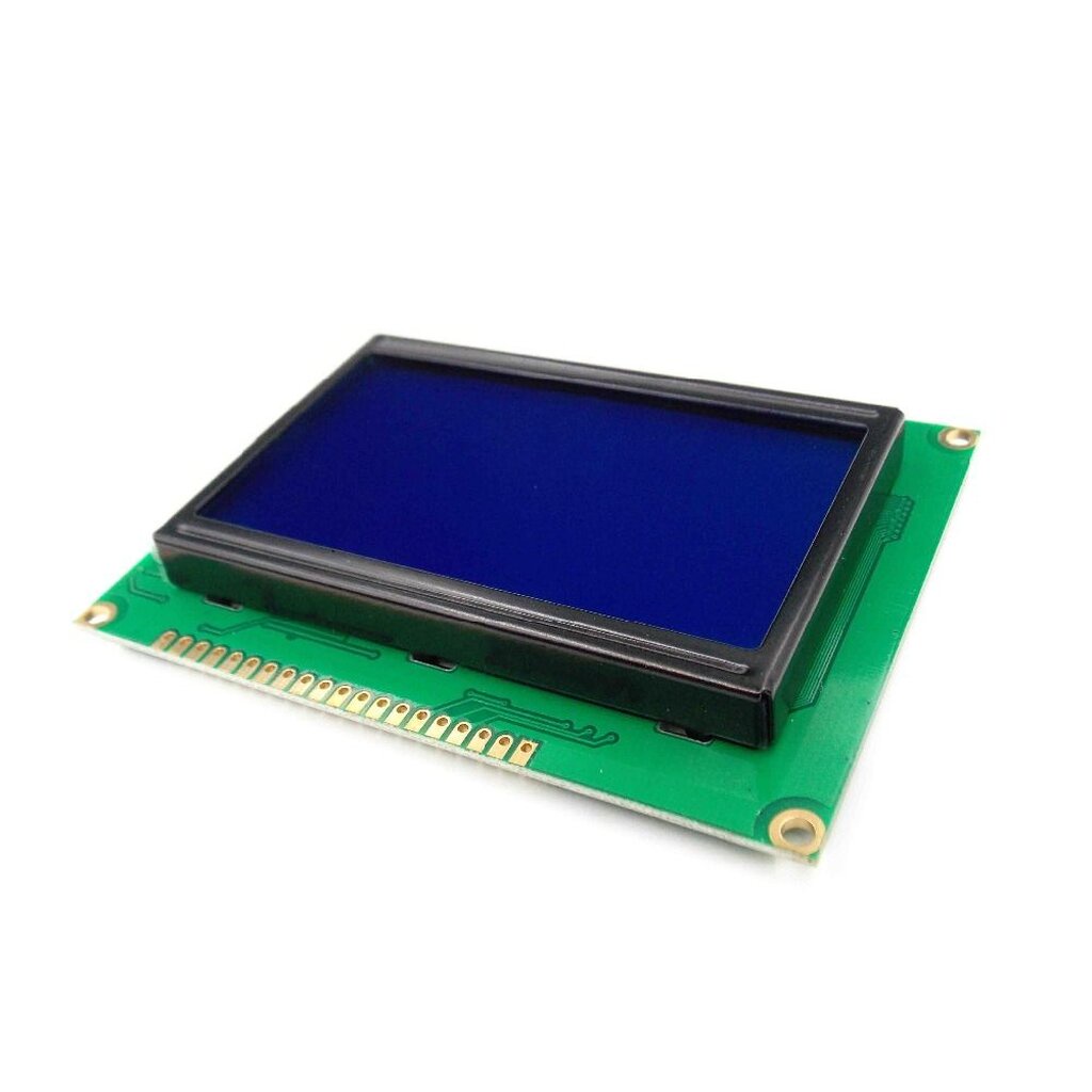 12864 LCD Display Module with Blue Backlight KS0108 | Shopee Thailand