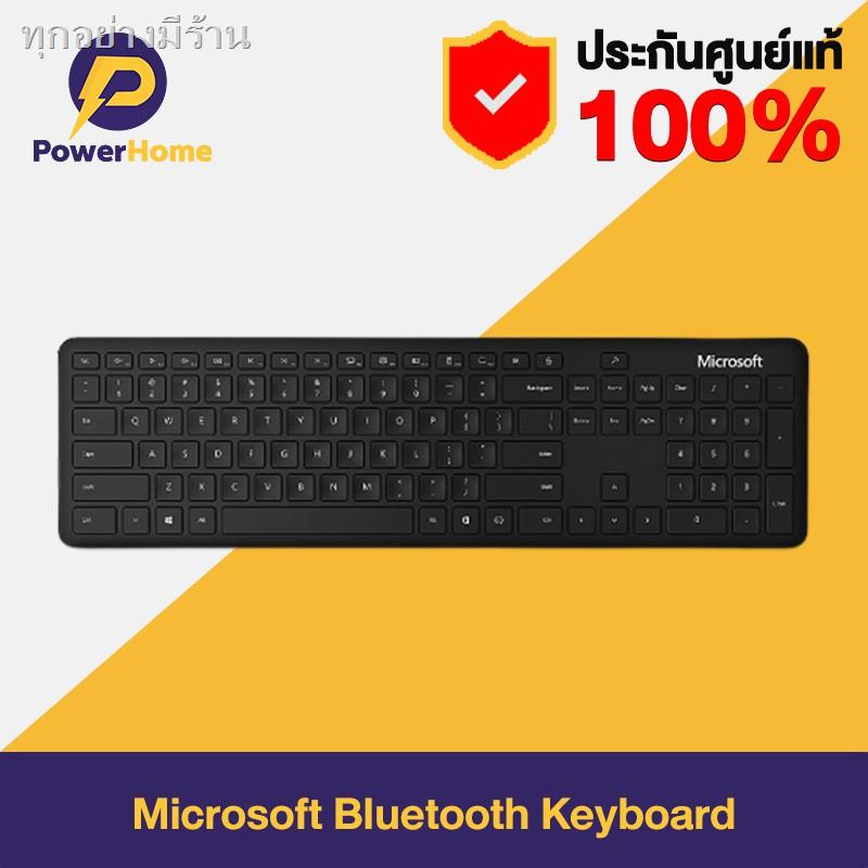 Microsoft Bluetooth KB Black -THAI (ไทย - อังกฤษ Keyboard) คีย์บอร์ดไร้ ...
