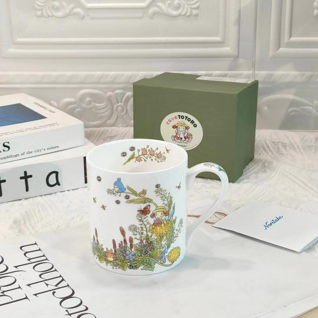 Noritake Zewu Longmao TOTORO cartoon bone china water cup tea cup ...