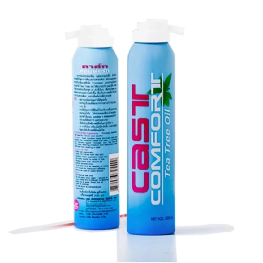 Cast Comfort Tea Tree Oil อังกฤษตรางู สเปรย์ ลดอาการคันเฝือก หรือที่อับ ...