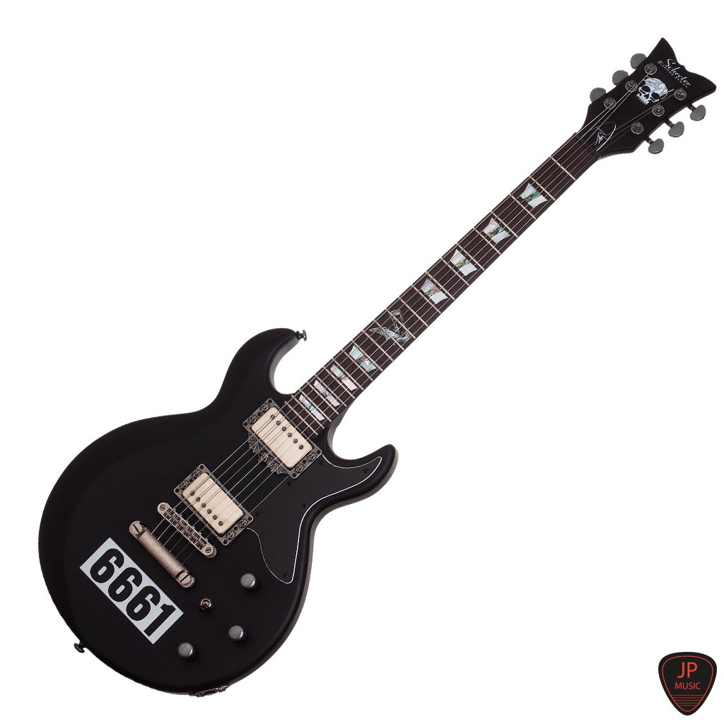 Schecter Zacky Vengeance 6661 Satin Black A7X Signature | Shopee Thailand