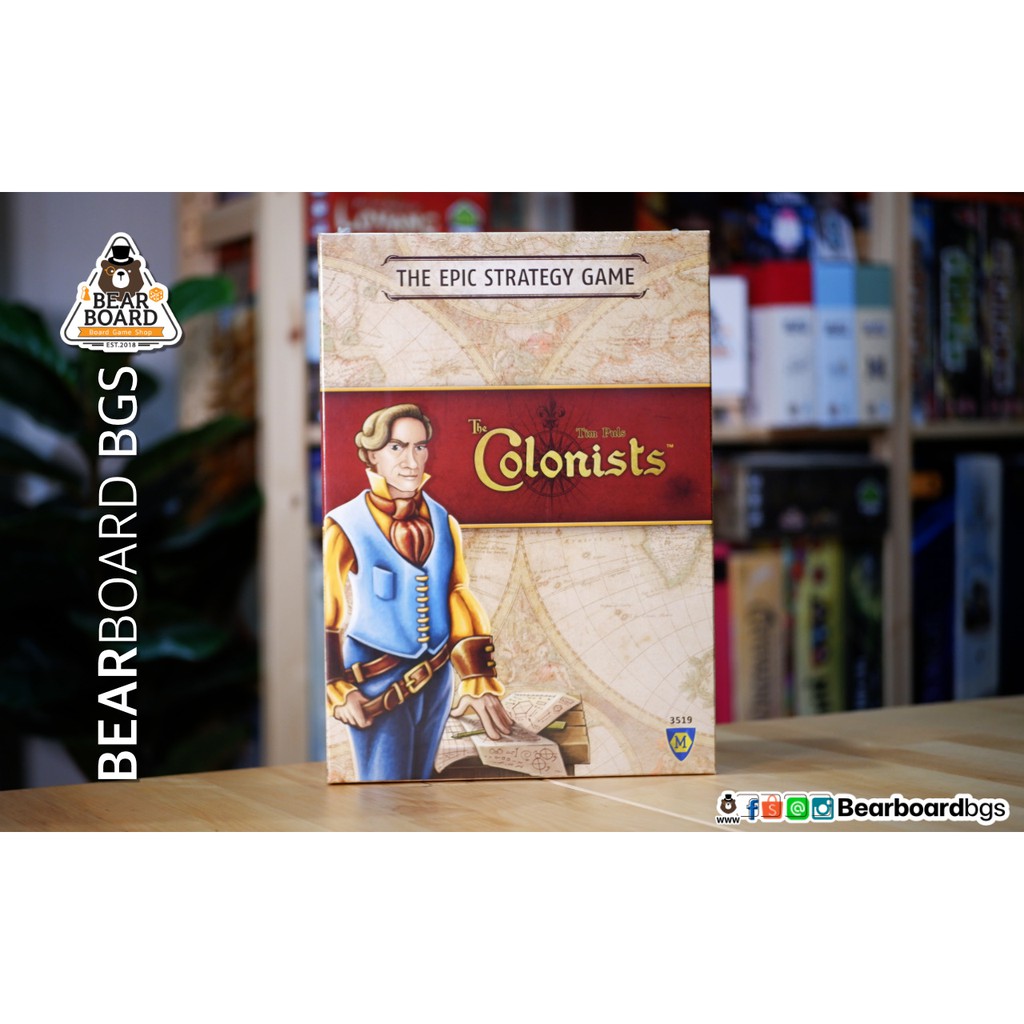 The colonist บอร์ดเกมของแท้ 100% | Shopee Thailand