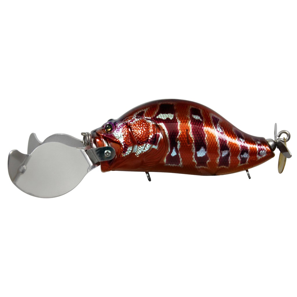 Adusta เหยื่อตกปลา ZACRAWL HEART BLASTER SURFACE CRAWLER LURE | Shopee ...