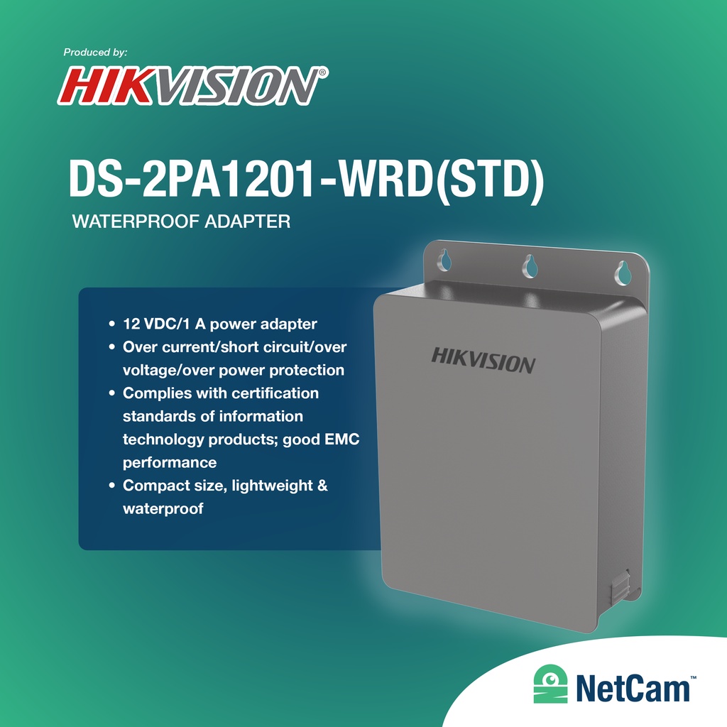 Psu แหล่งจ่ายไฟ HIKVISION 12V 1A DS-2PA1201-WRD | Shopee Thailand