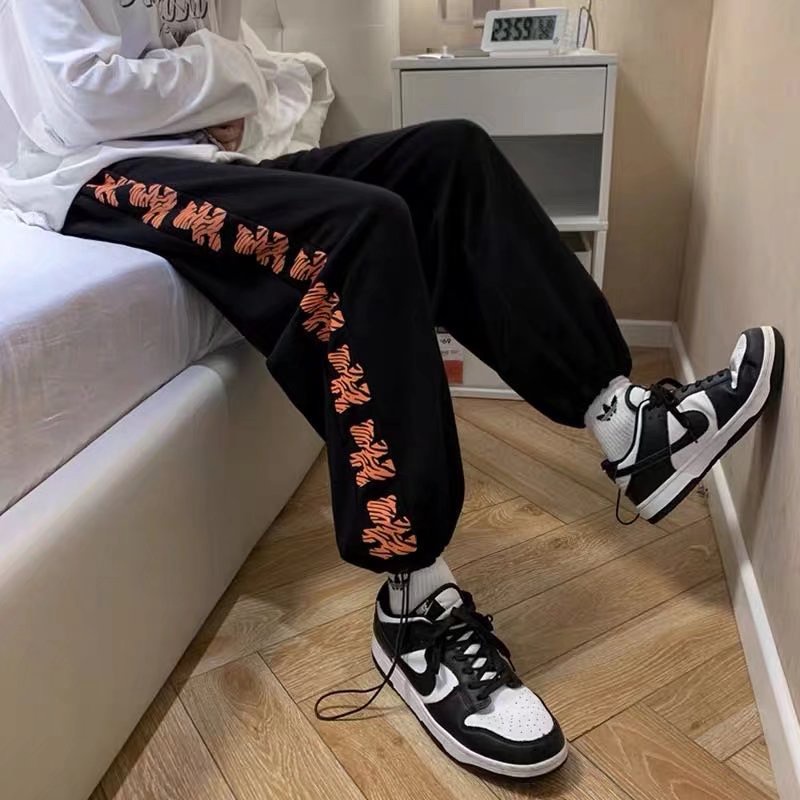 trousers【M-5XL】Korean style street hip hop trend men's sweatpants ...