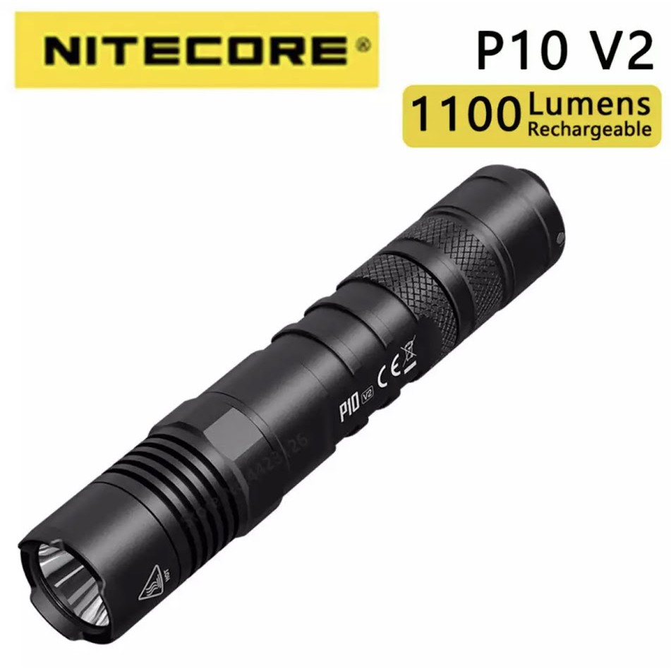 พร้อมส่ง Nitecore P10 V2 Cree XP-L2 V6 1100 LumensไฟฉายLEDไฟฉาย ...